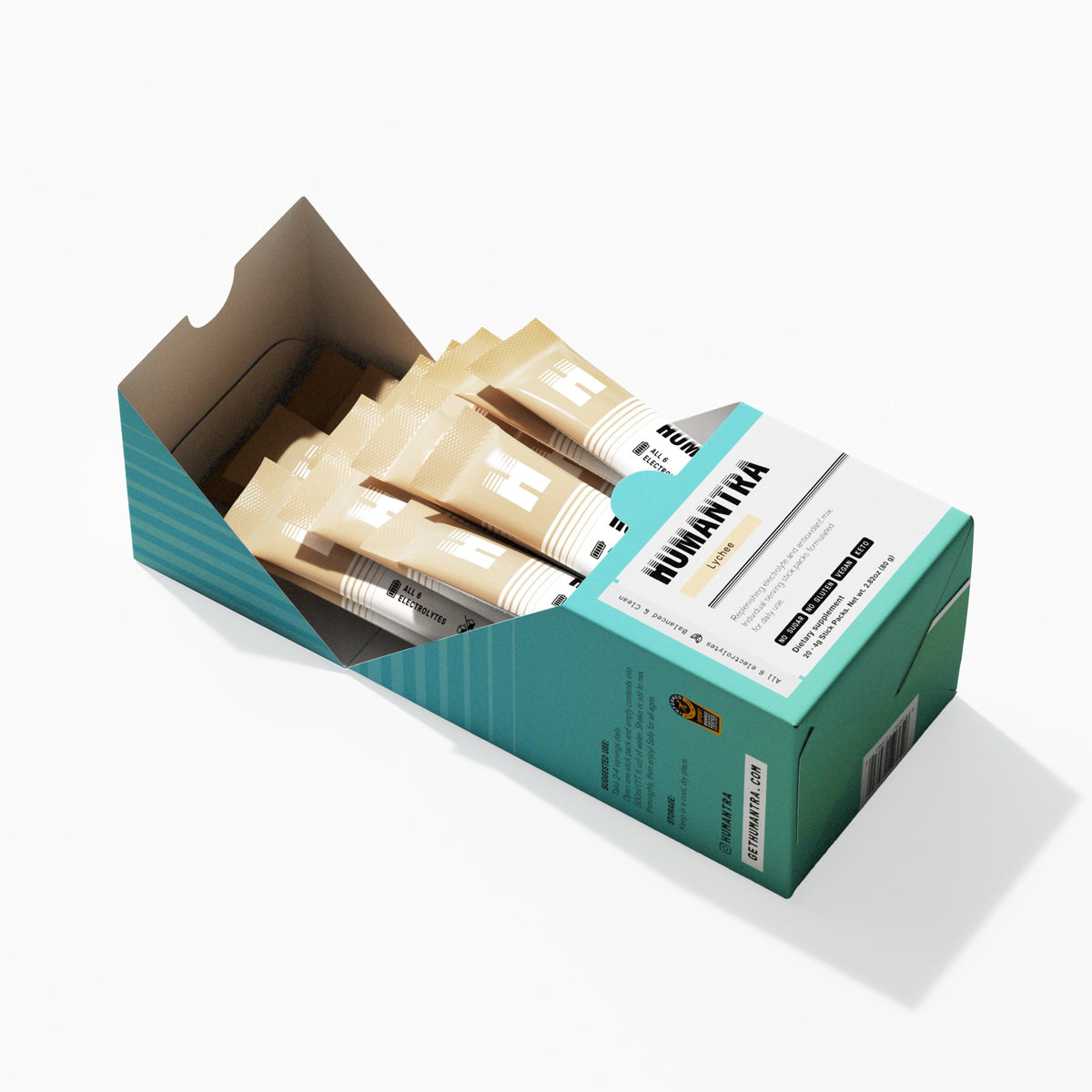 Lychee Electrolyte Drink | Sugar Free & Plant Based | Humantra UAE